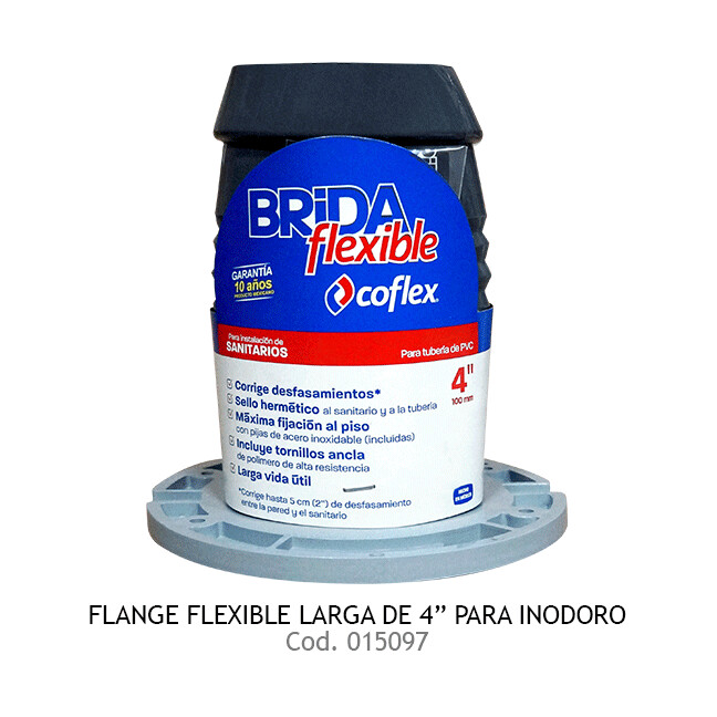 FLANGE FLEXIBLE PARA INODORO