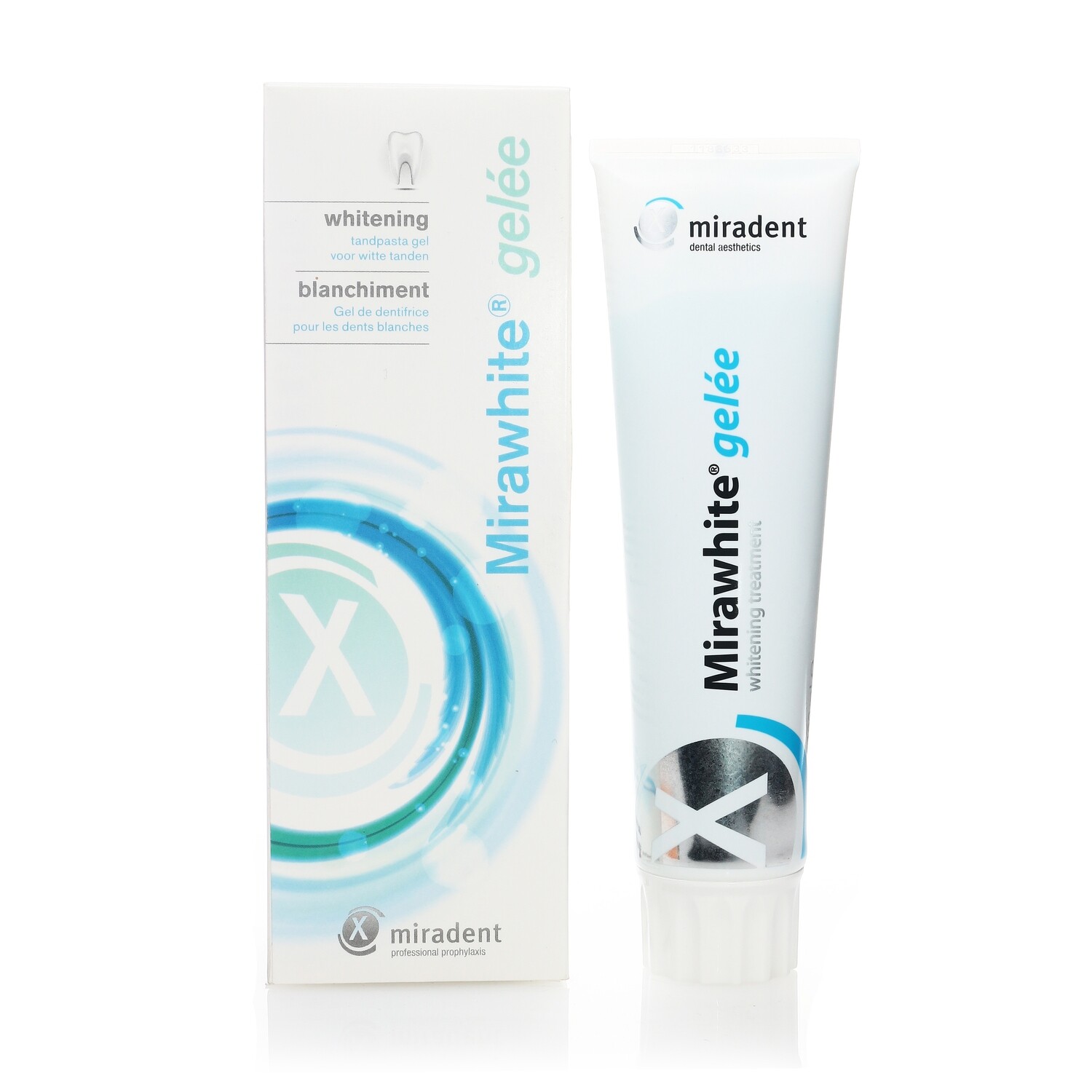 Miradent MiraWhite Gelee - гель для интенсивной чистки и полировки ...