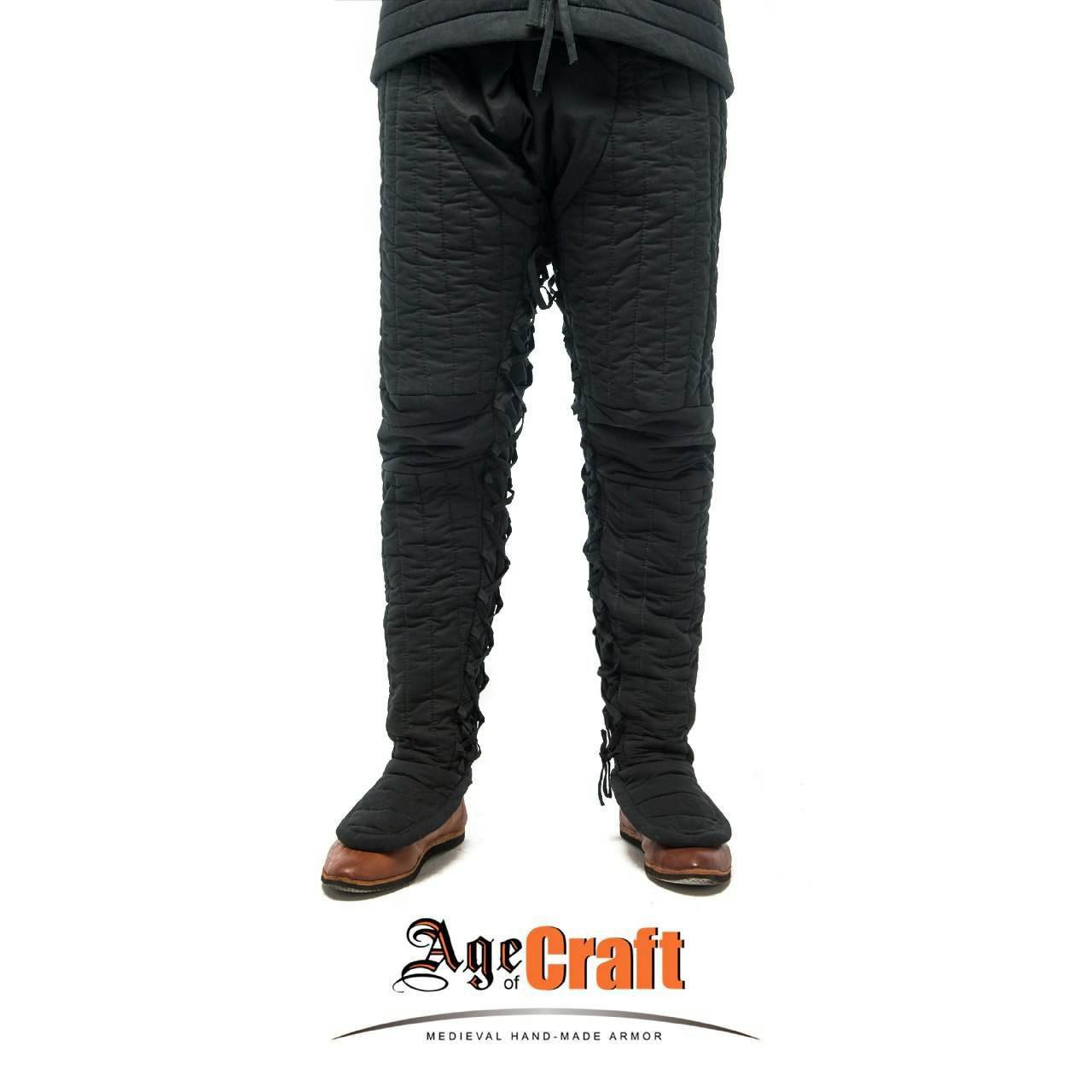 (AOC) Premium Quality Linen & Wool Padded Pants