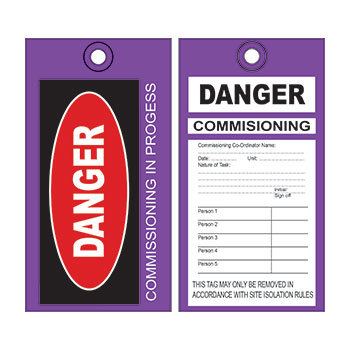 Commissioning Tags