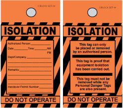 Isolation Tag