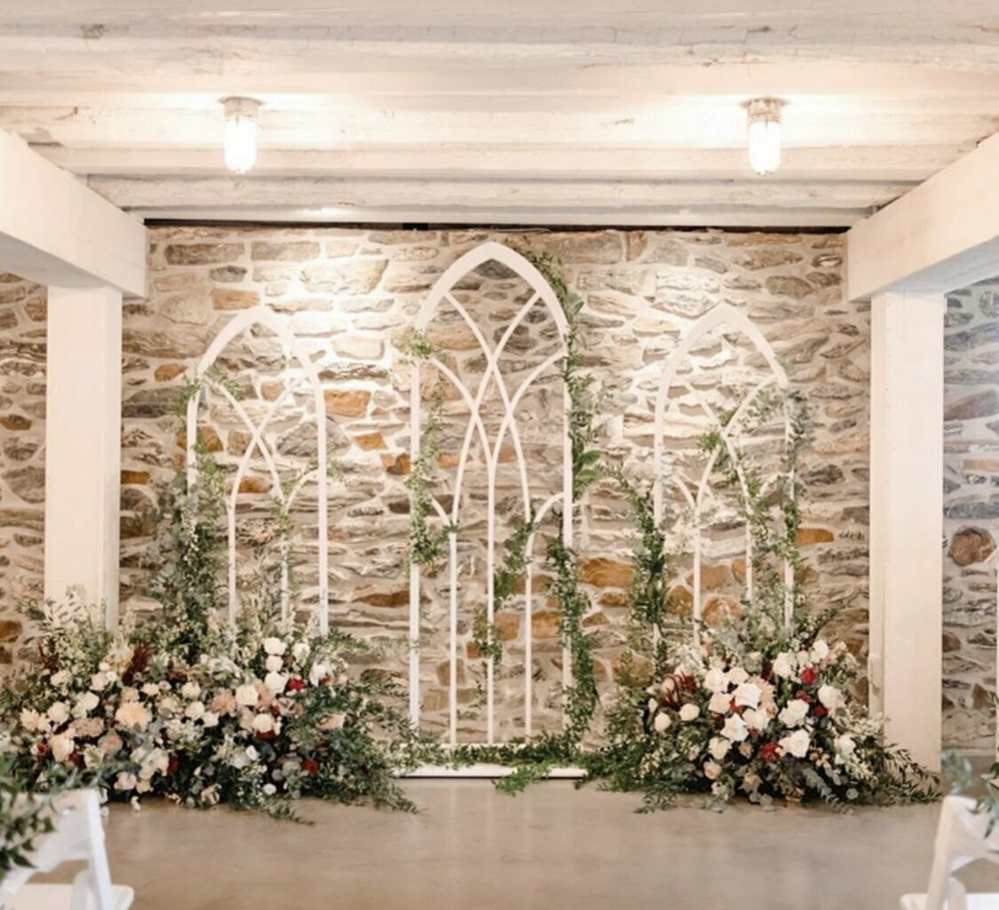 Cathedral Window Backdrop