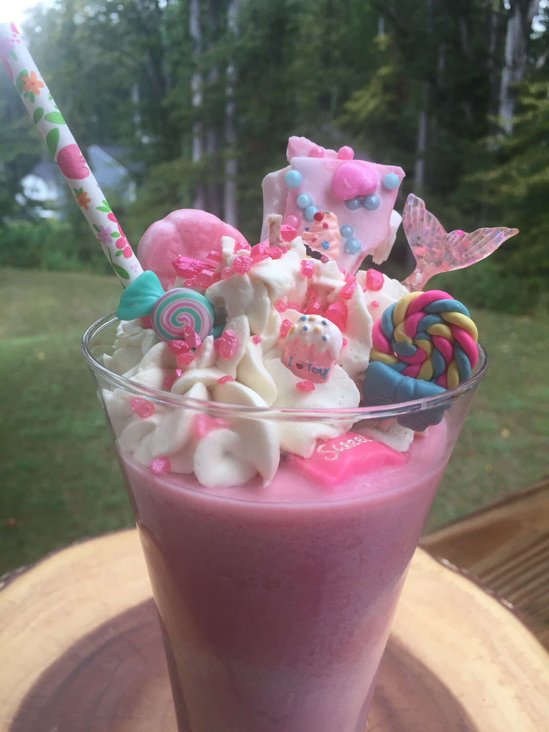 Strawberry Crazy Shake Candle