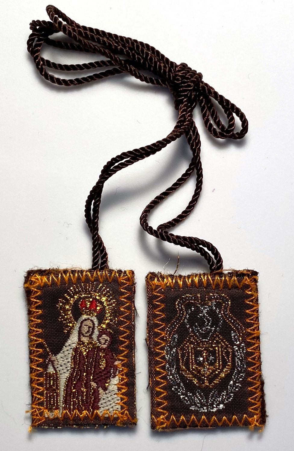 Our Lady Of Mt Carmel Brown Scapular