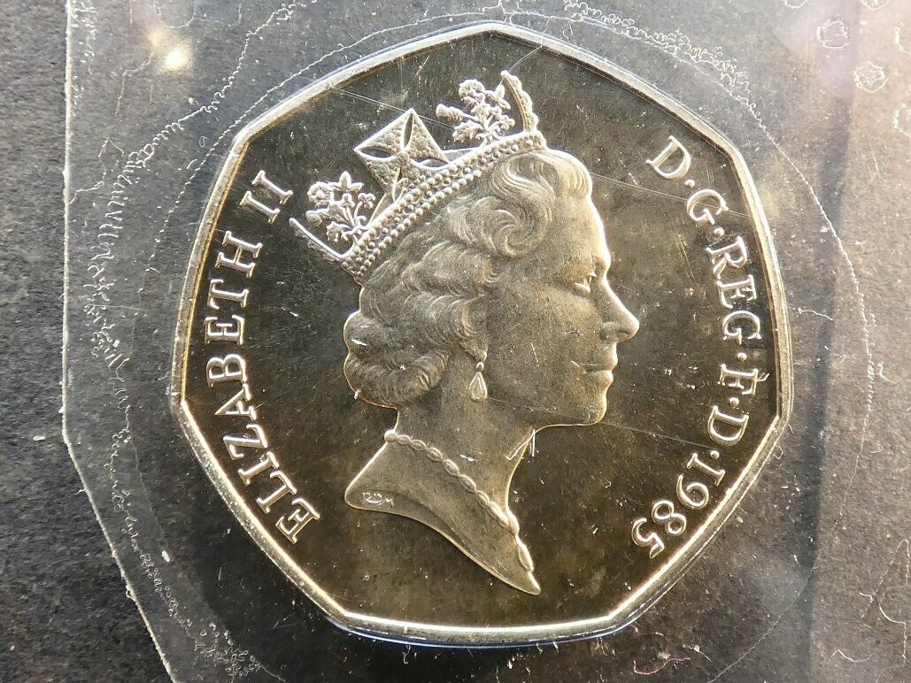 50p, 1985.