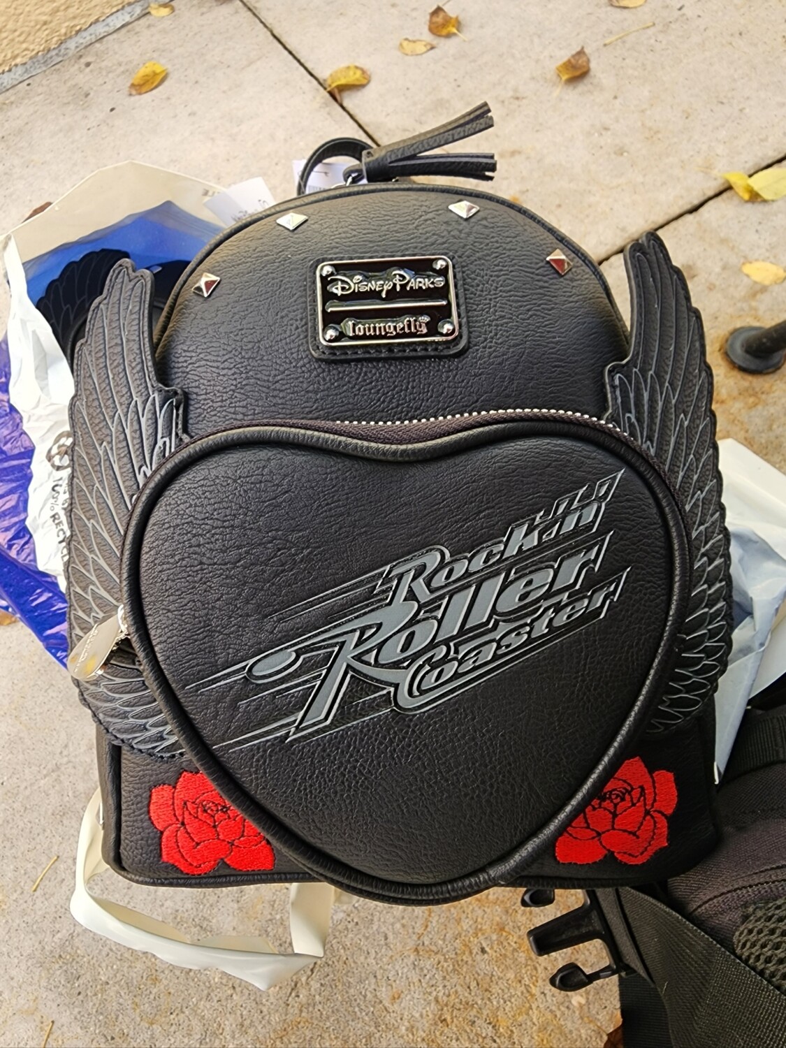 Rockin Roller Coaster Loungefly backpack