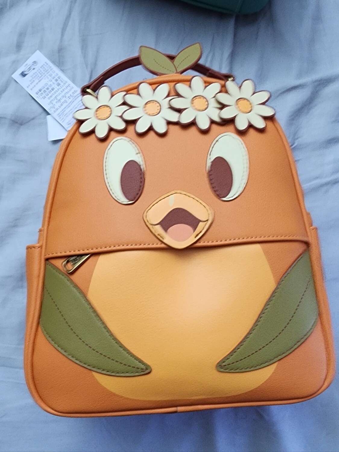 Orange Bird Loungefly backpack