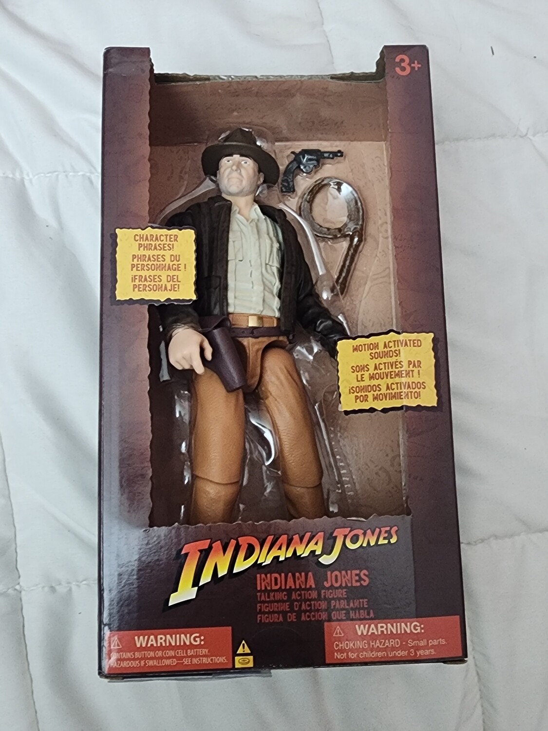 Indiana Jones talking action figure