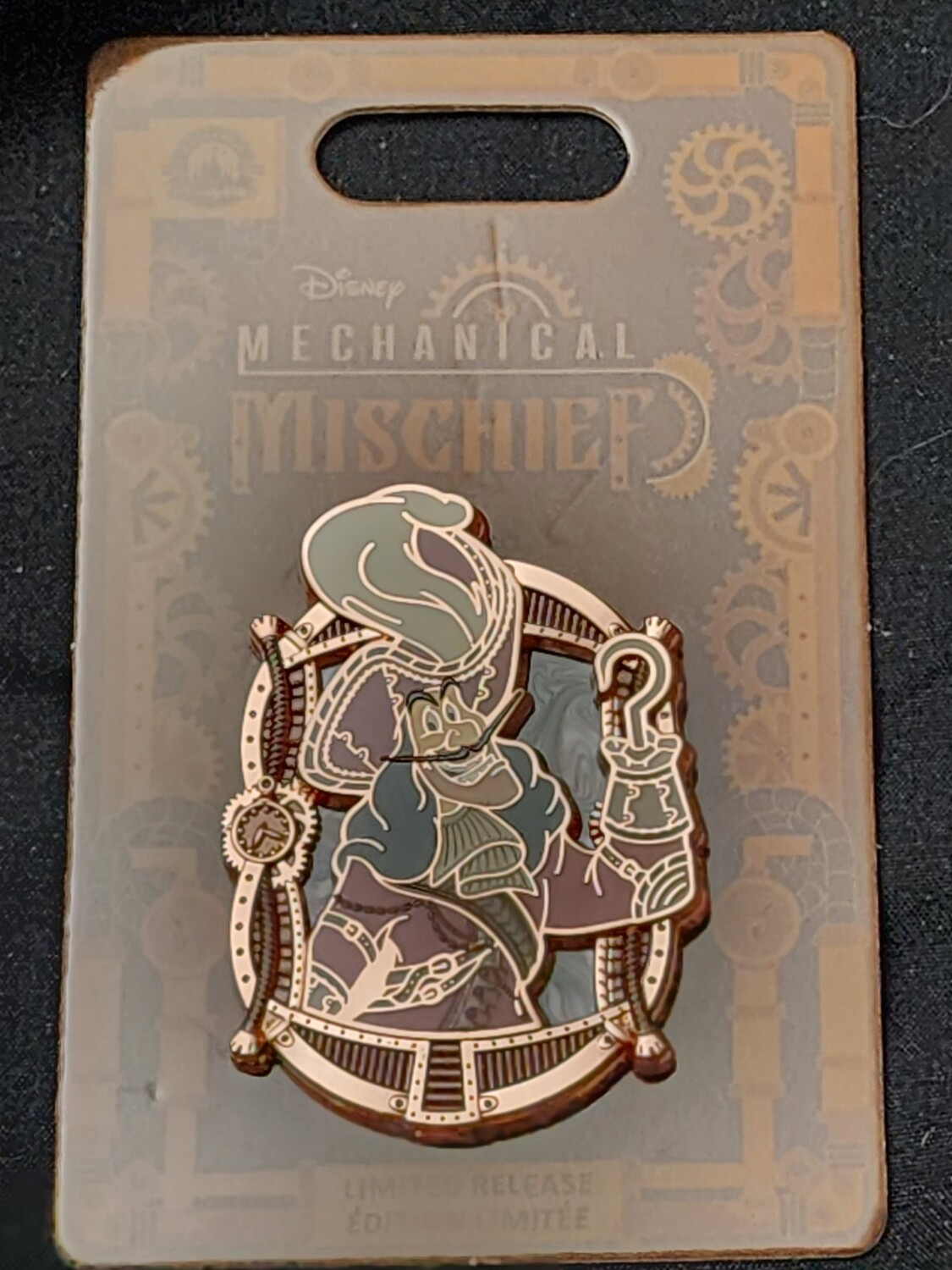 Disney Mechanical Mischief Captain Hook pin