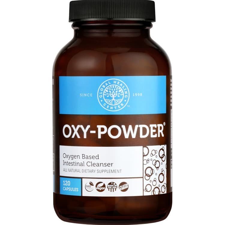 Global Healing Centre OXY POWDER Oxygen-Based Intestinal Cleanser ...