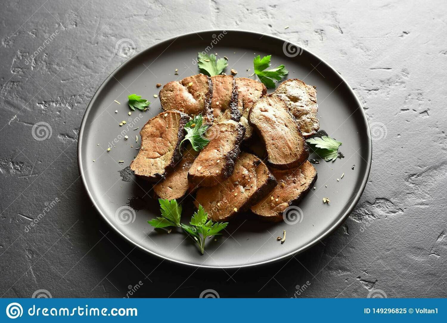 Beef Liver Skinned & Sliced 1kg