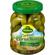 Kühne - Cocktail Cornichons Sweet & Sour 330g