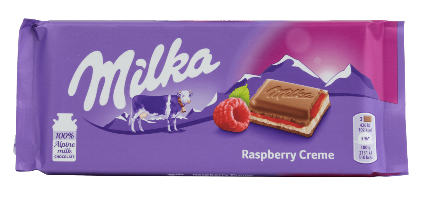 Milka Raspberry Creme 100g