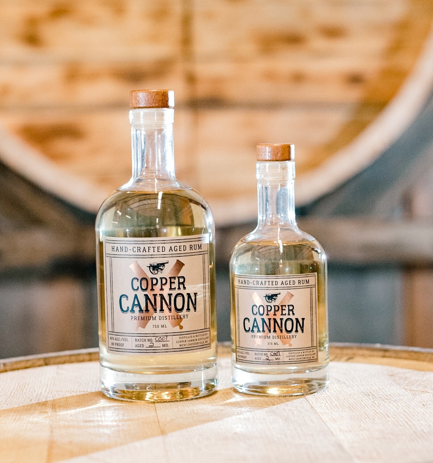 Copper Cannon Hand Crafted Barrel Aged Rum