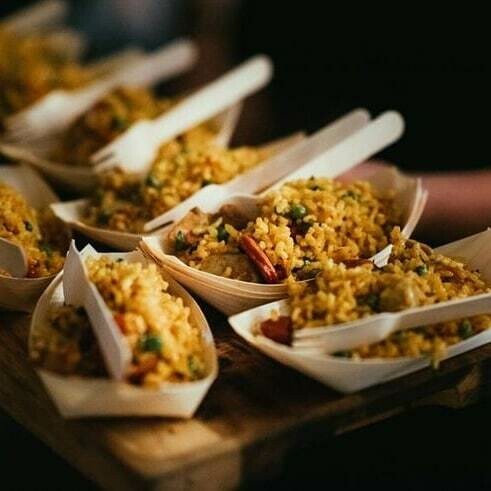 Catering Bamboo Boat - Pine Wood Boats - Small 135x80mm - Online Store ...