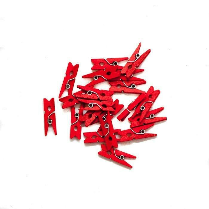 Wooden Pegs 1" Red (Qty100) - Boxes | Core Pack | Food Packaging ...