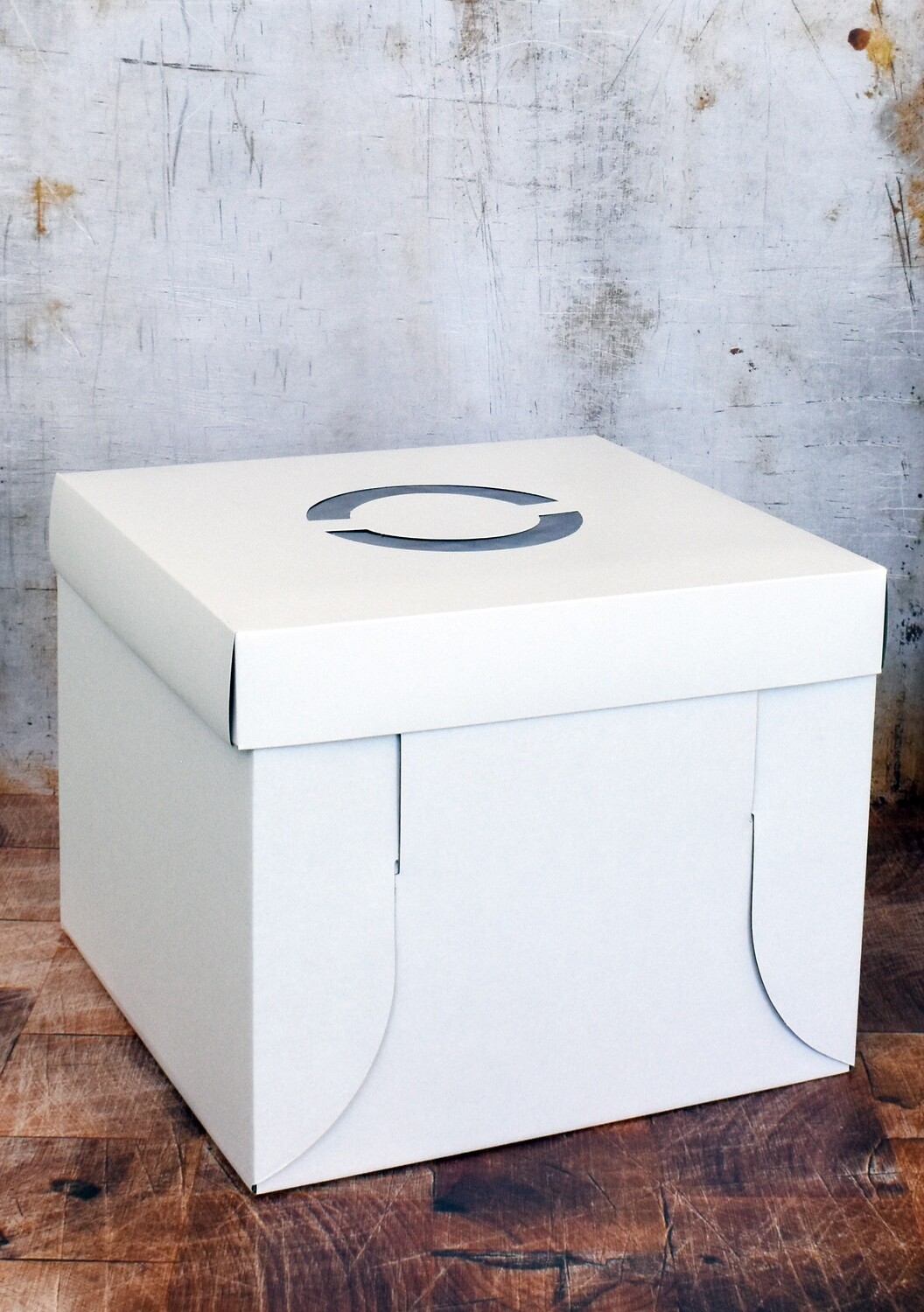 Cake Box Base & Lid Corrugated White 12" Soft Lid - Boxes | Core Pack ...