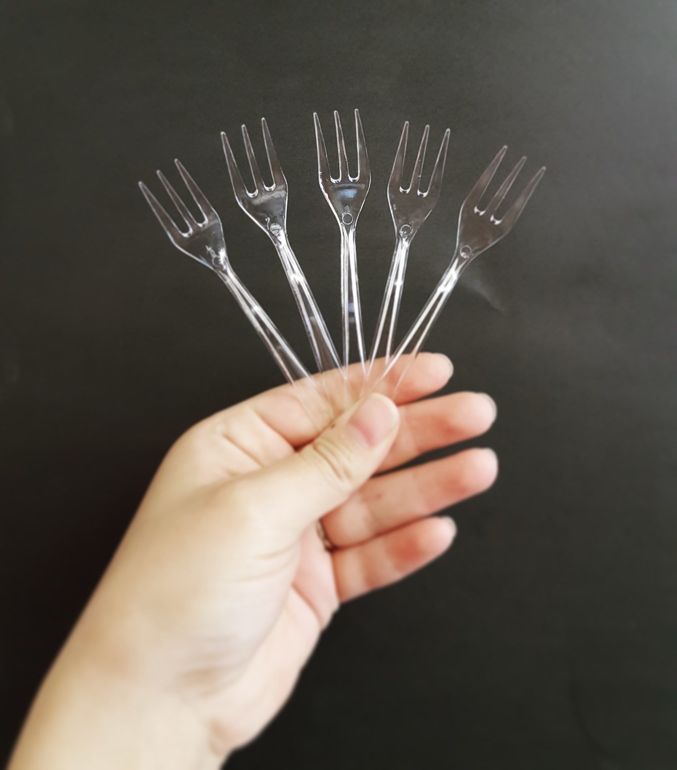 Catering Cutlery Mini Fork - 10 cm - Twine - Core Pack