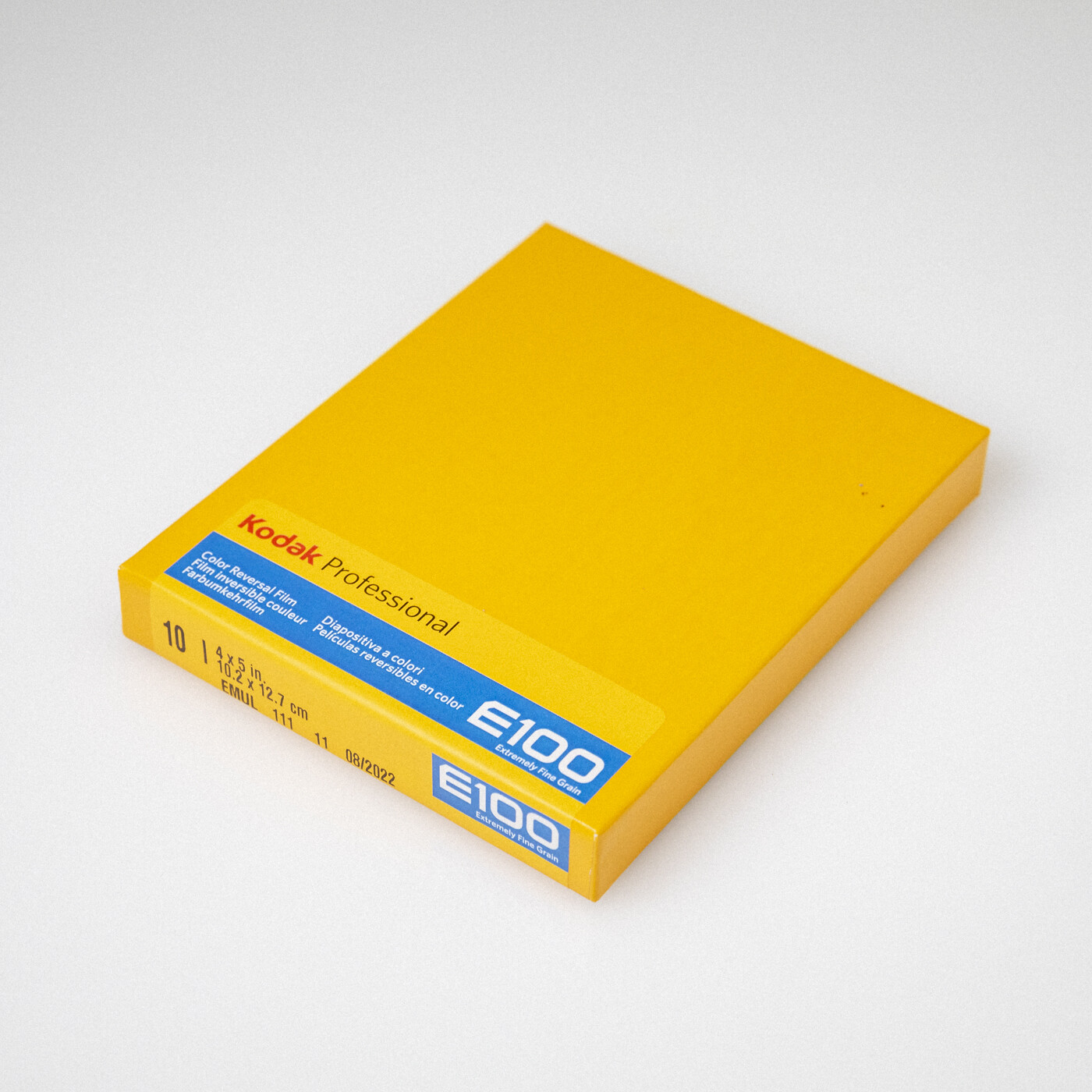 Kodak Ektachrome 4x5 (10 sheets per box)