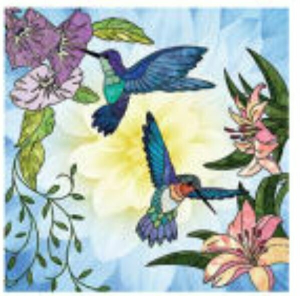 Hummingbird Lane Quilt Kit French Blue