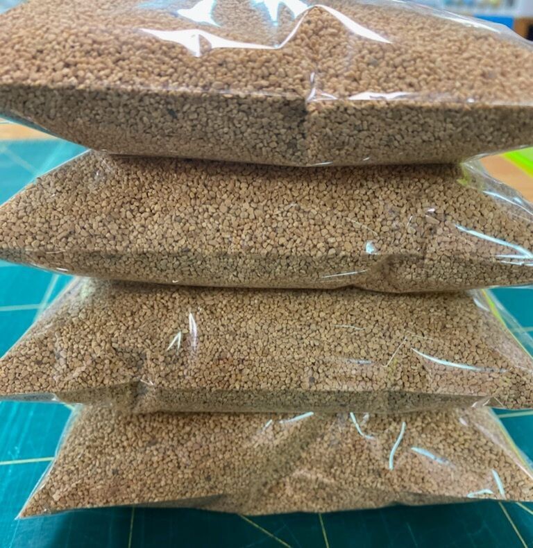 Crushed Walnut Shells Rough 200gms