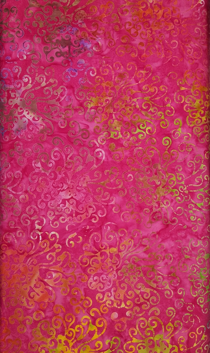 Australian Floral Batik FLO 007