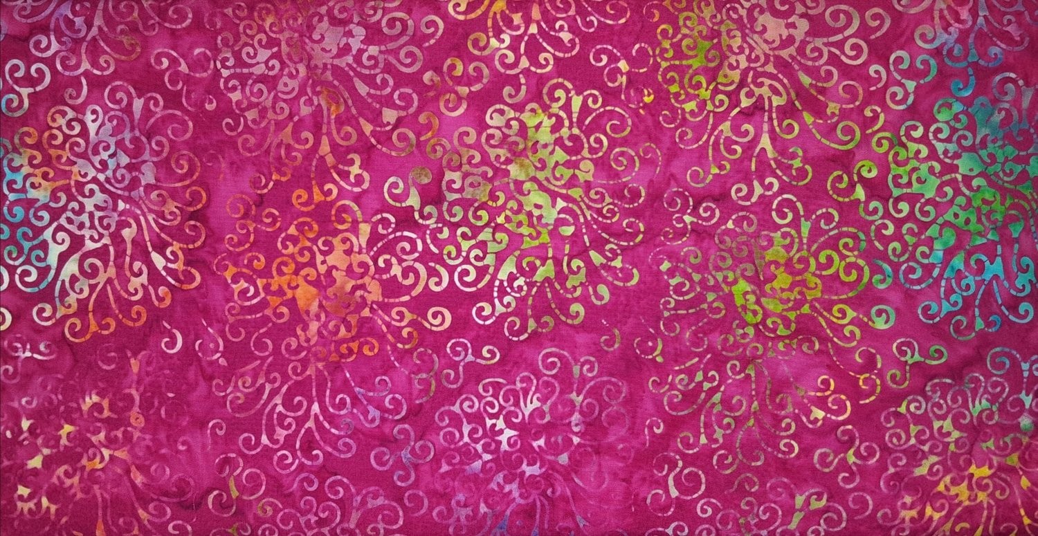 Australian Floral Batik FLO 009