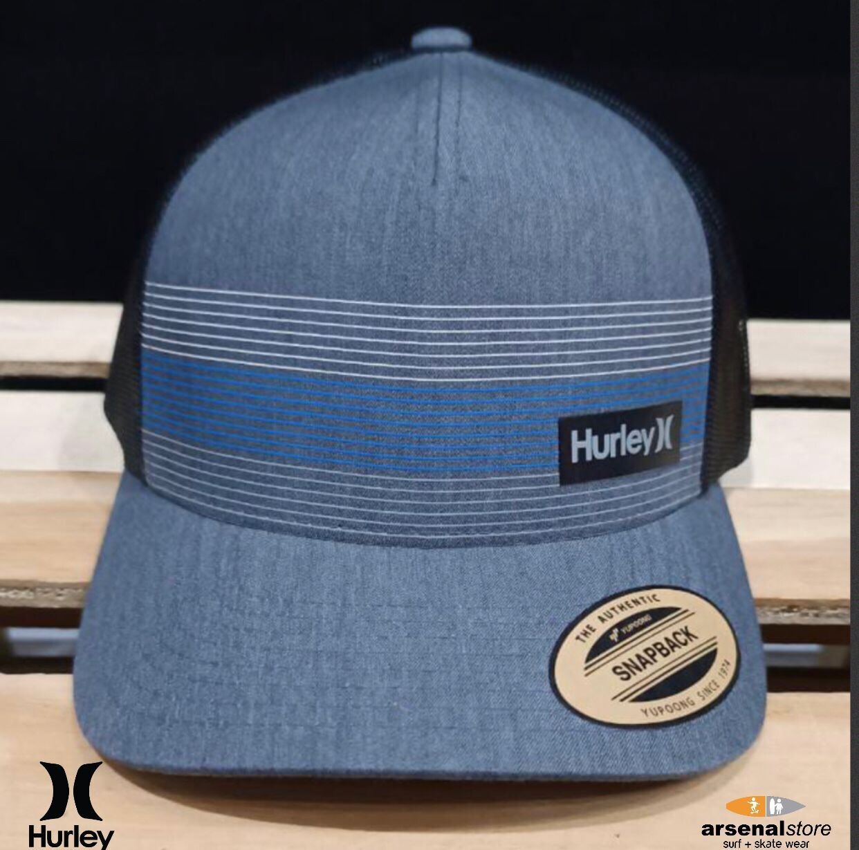 GORRA HURLEY HIHM0065 GRIS