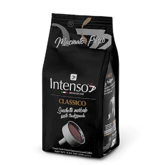 INTENSO Macinato Fresco CLASSICO 3x250g Packs of Ground Coffee