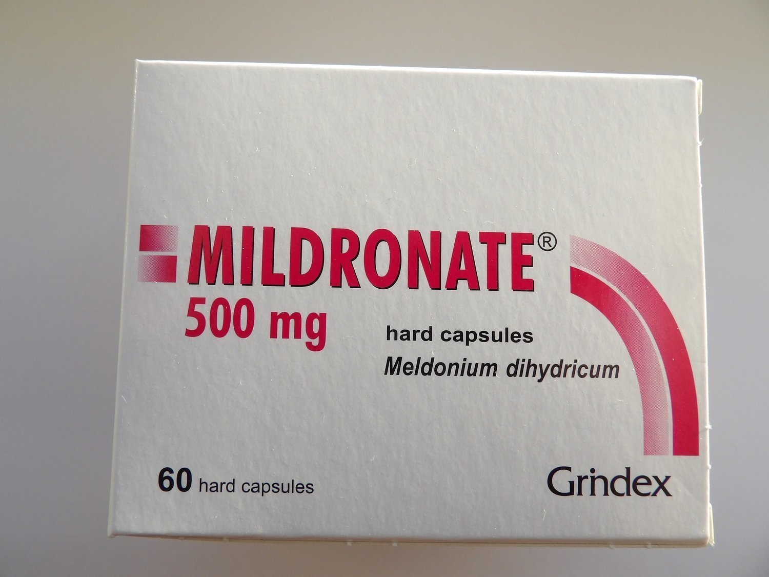 Meldonium Mildronate 500mg 60capsules