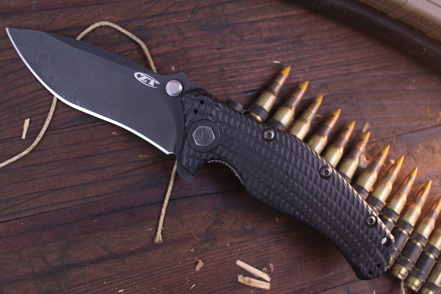 Zero Tolerance 0200 4" Liner Lock Knife / Black G10 / Black (Pre-Owned)