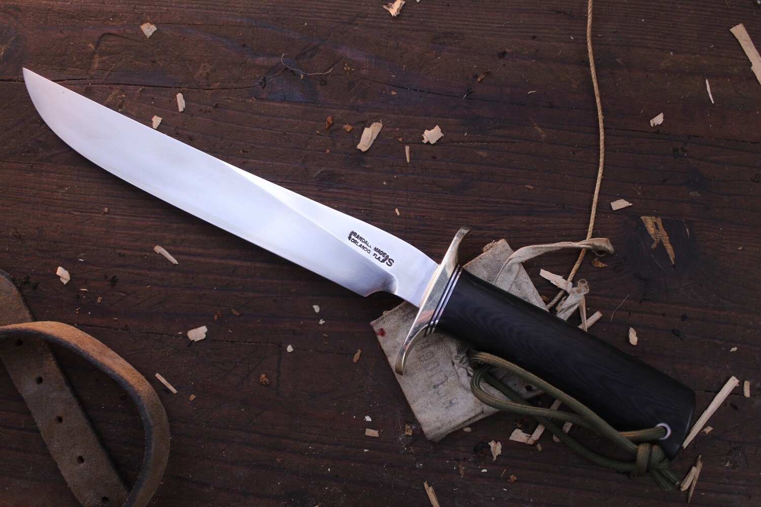 Randall Made Model 6-9 Filet 9" Fixed Blade Knife / Black Micarta ...