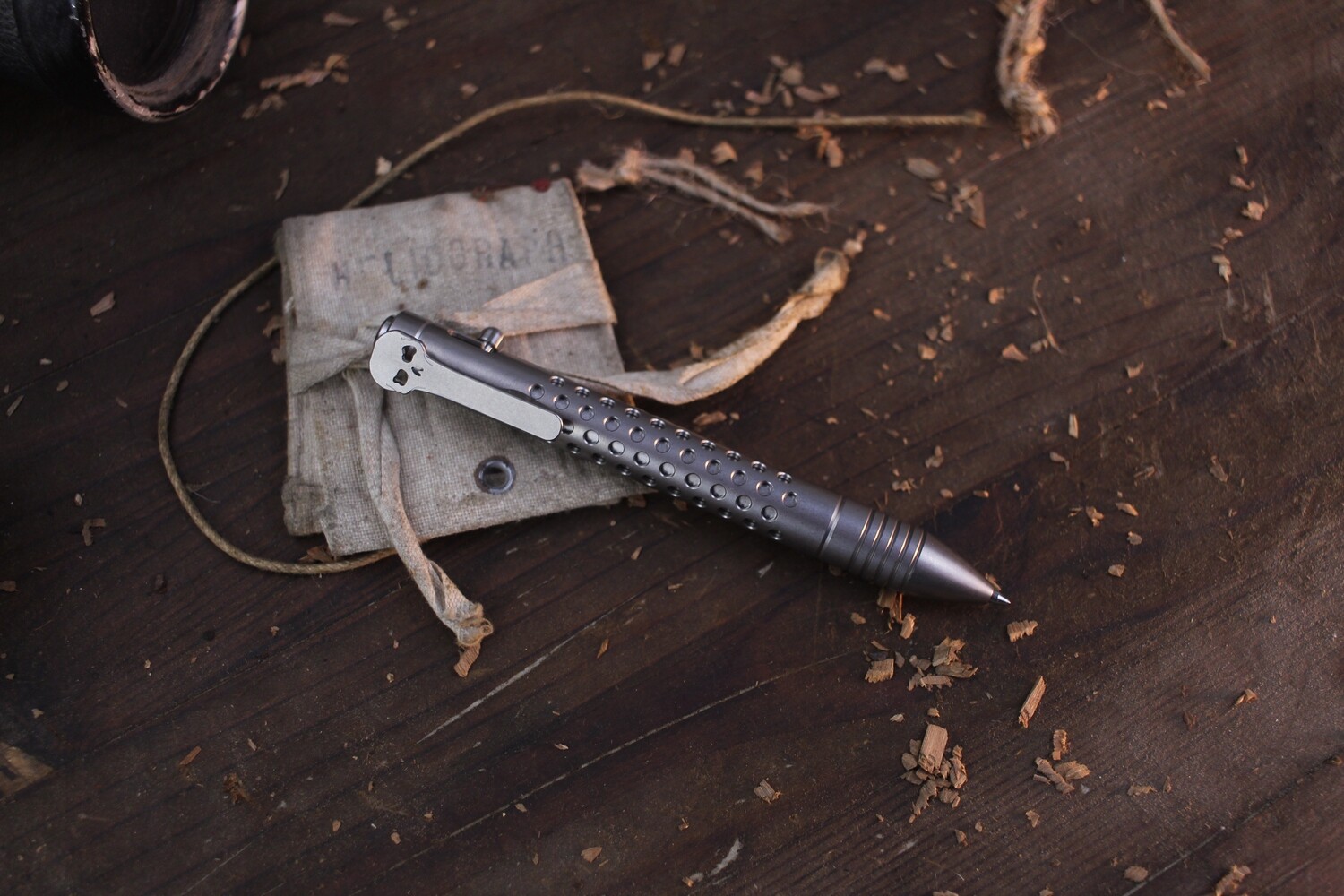 Chaves Ultramar High Speed Milled Titanium Bolt Action Pen / 4.82 ...