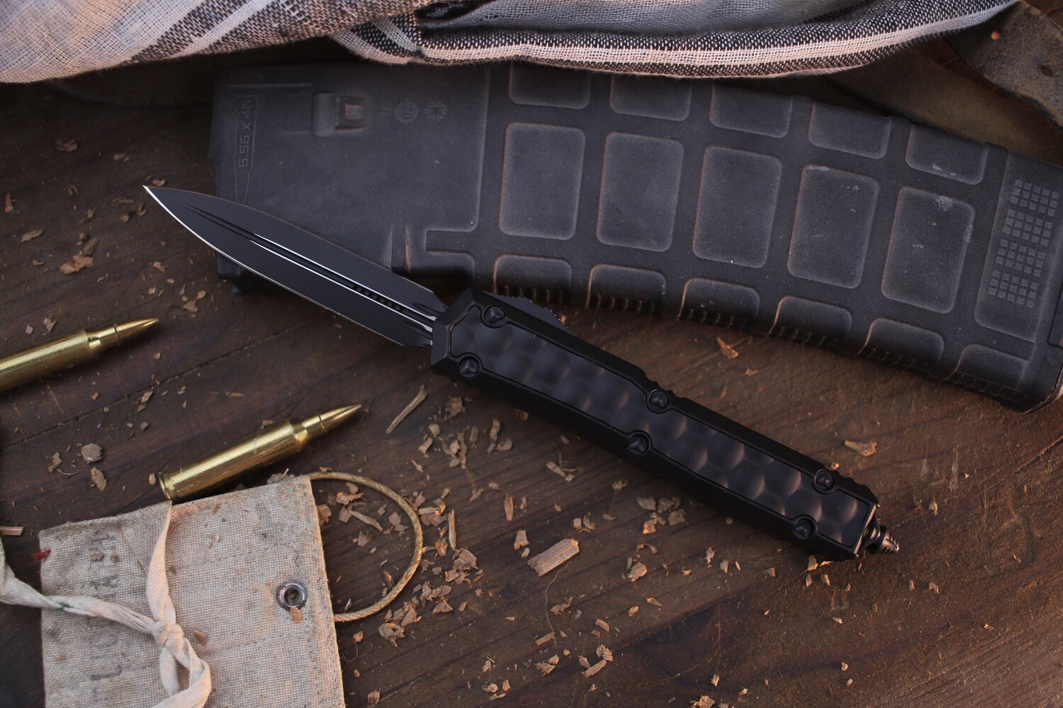 Copy of Microtech Signature Series Makora 3.3" OTF Auto 3.3' / Black ...