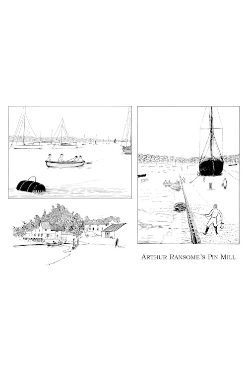"Arthur Ransome's Pin Mill" Postcard - Arthur Ransome Trust Shop | For ...