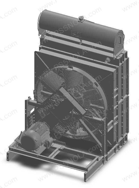 IEA Vertical Engine Radiator