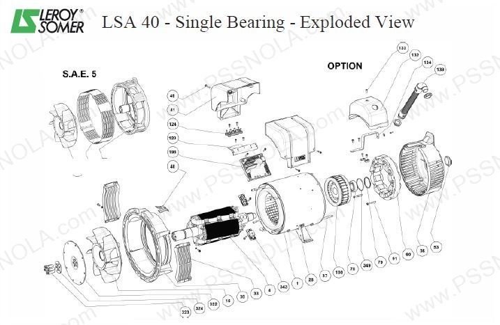 LSA 40 Parts - Leroy Somer North American Distributor