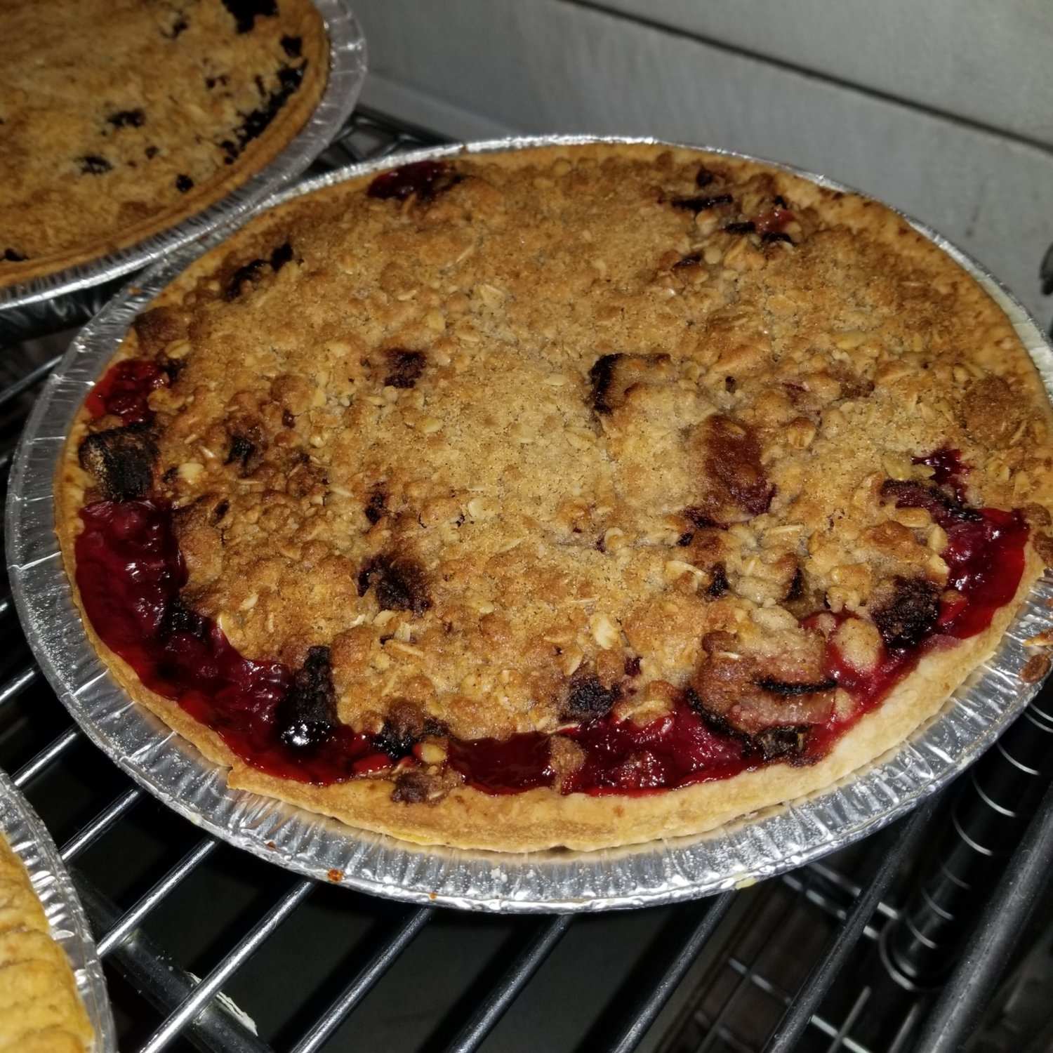 Raspberry-Rhubarb Pie