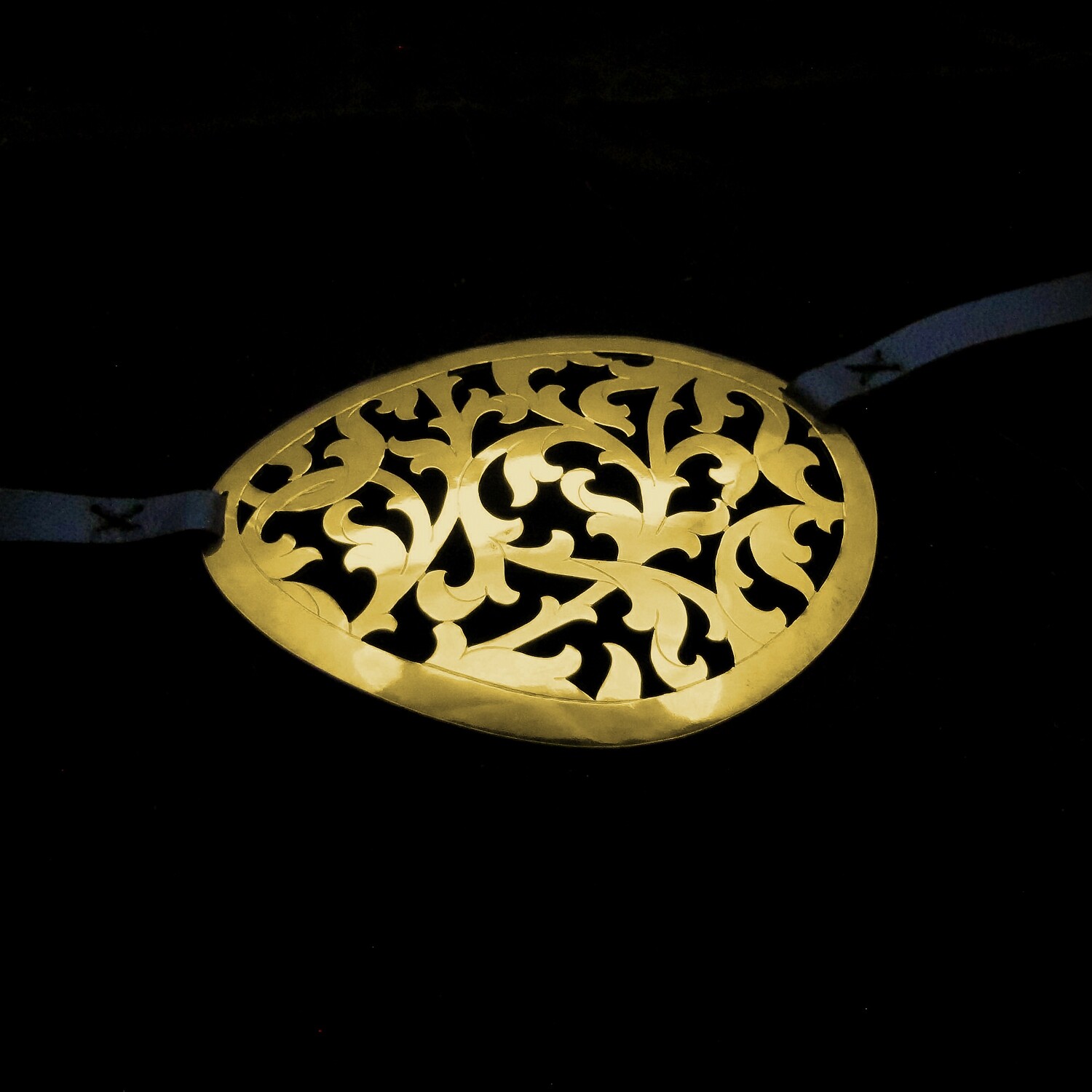 Villain's Revenge - Brass & Leather Eyepatch