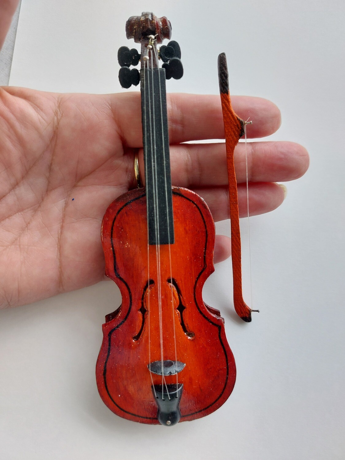 Miniature Violin 6-inch - Store - BearCrafty memorybear keepsakebears ...