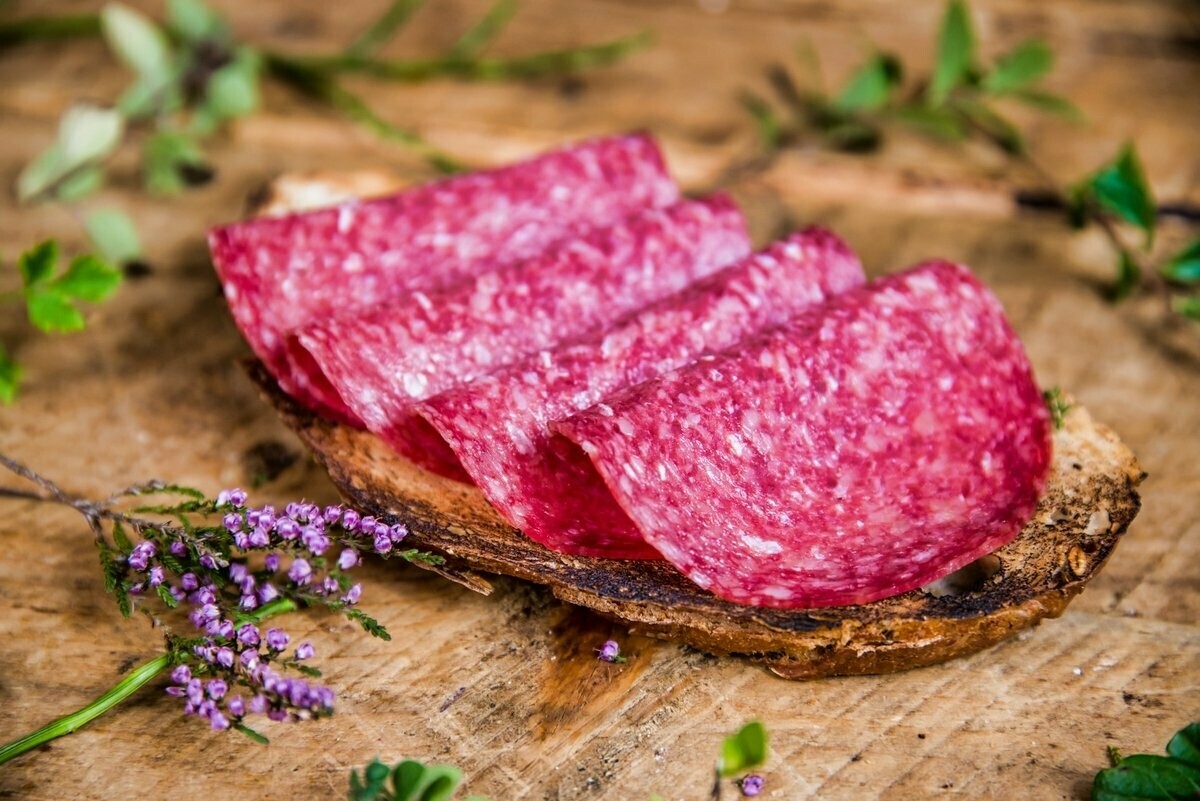 Salami skåret. Norsk kvalitet - 500gr pakke