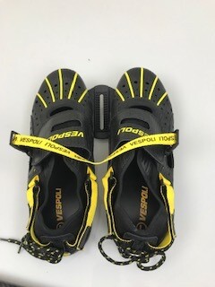 VHP Rowing Shoes Mounted on Sliding Shoe Plate