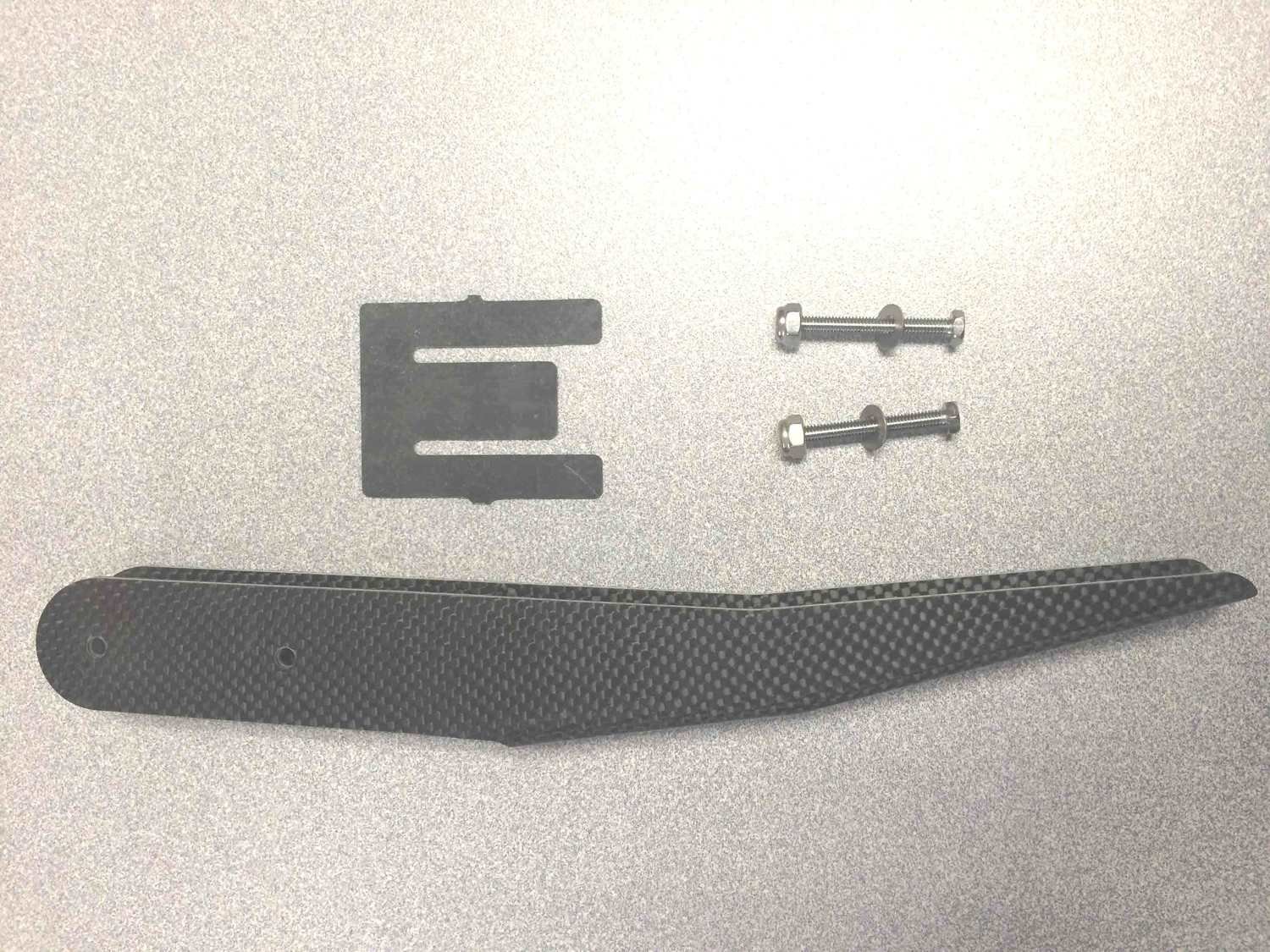 Carbon Channel Rib Repair Kit-One Side D Hull