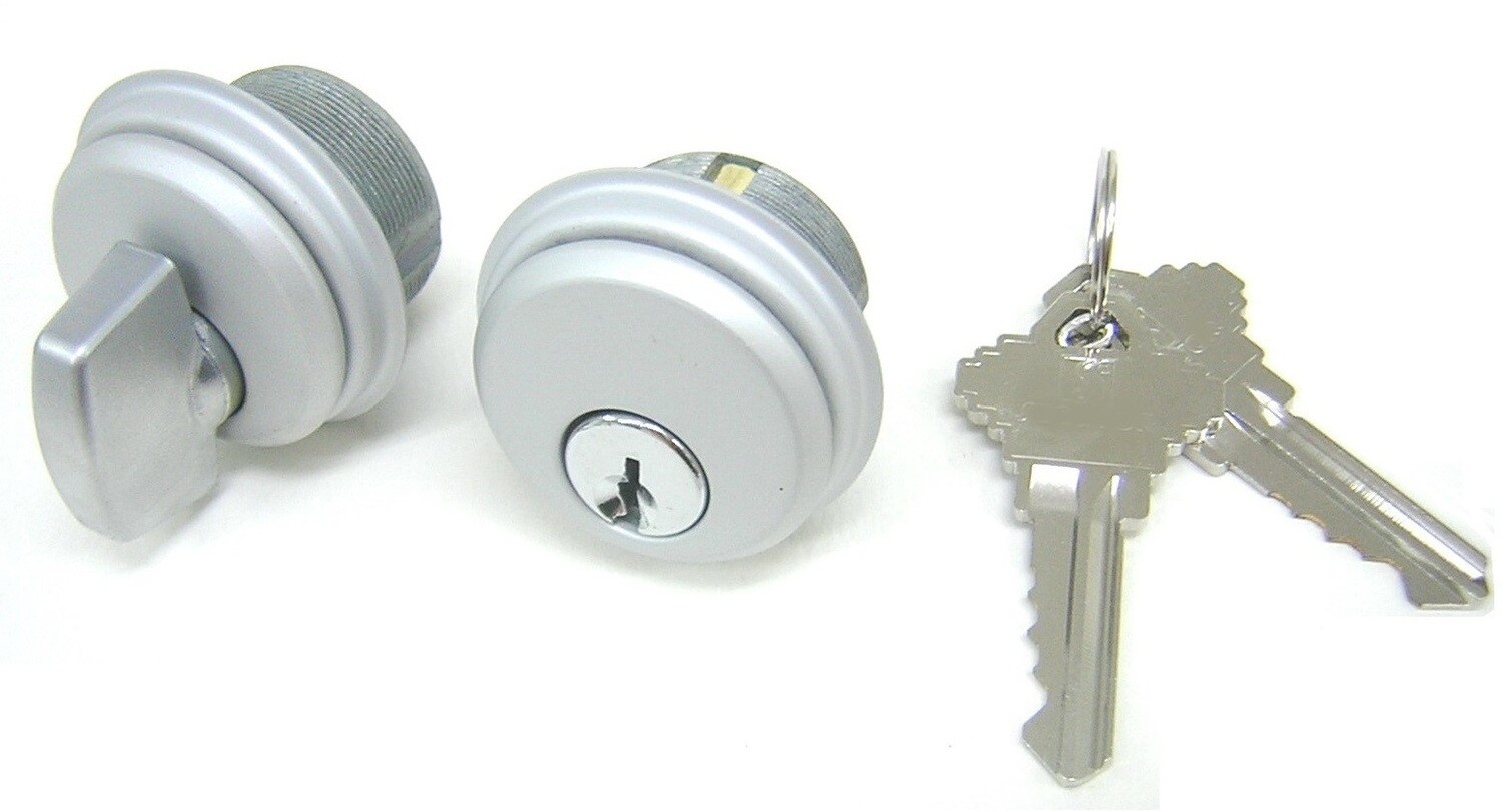 Pacific Doorware Mortise Lock Cylinder & Thumbturn, Adams Rite Style ...