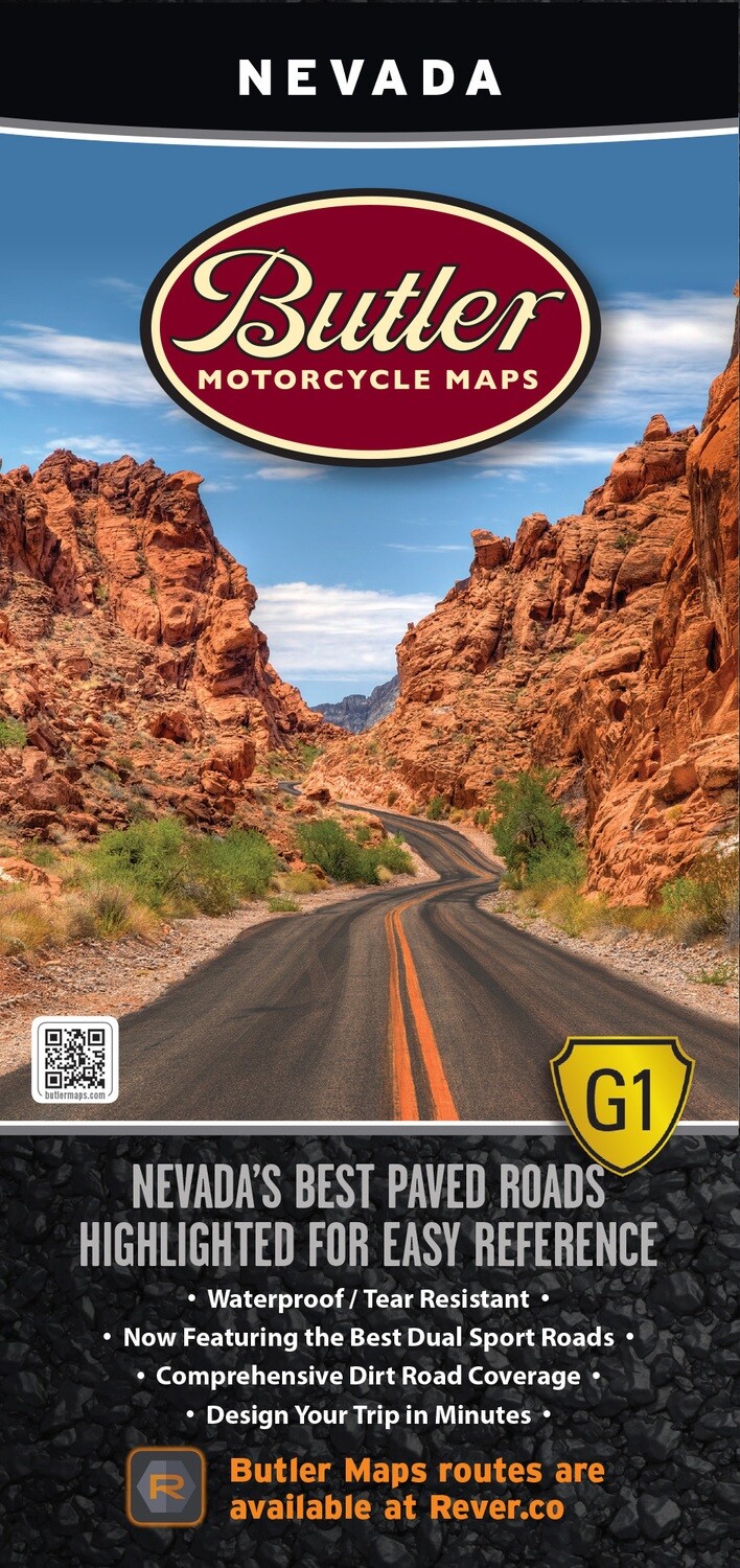 Butler Maps Nevada G1 Map