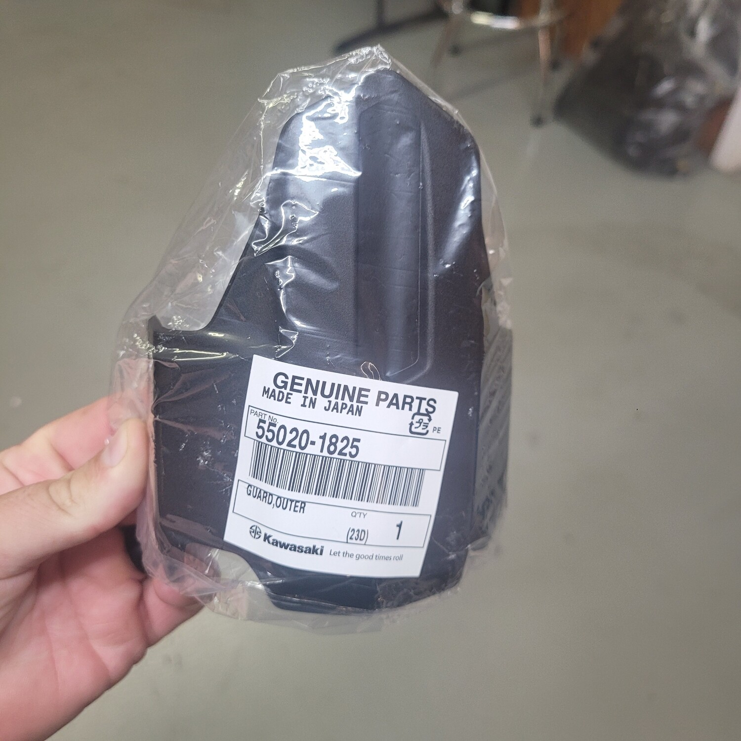 2022+ KLR650 Auxiliary Light Outer Housing