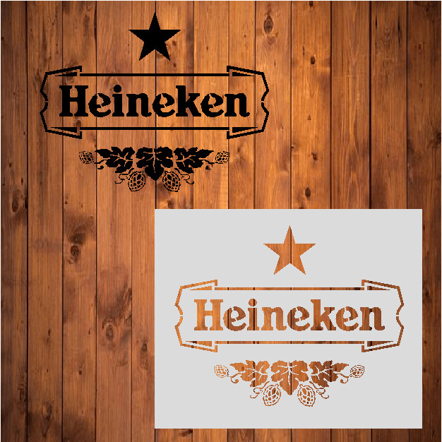 Heineken Stencil