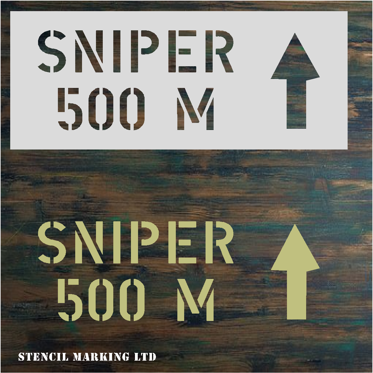 SNIPER Stencil