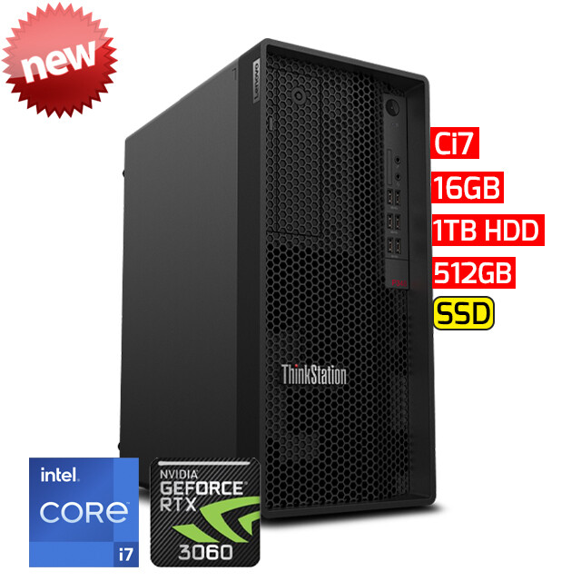 Lenovo ThinkStation P348 Tower | Intel Ci7 - 16GB - 256GB SSD + 1TB HDD ...