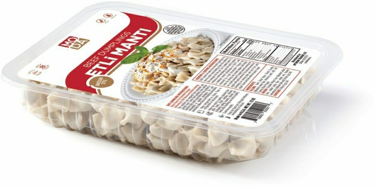 MODA Home Made Turkish Ravioli Etli Manti 12oz (Frozen)